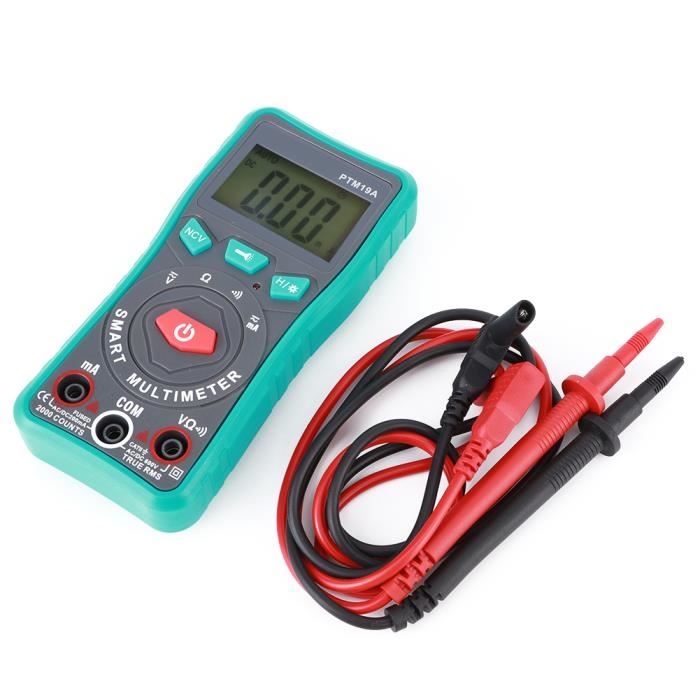 Multimètre Digital Multimètre Numérique Intelligent Avec Écran Lcd ...