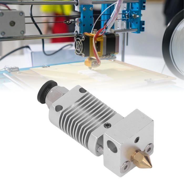 HEN--Extrudeuse d'imprimante 3D Tête d'impression d'extrudeuse avec connexion de filetage de ...