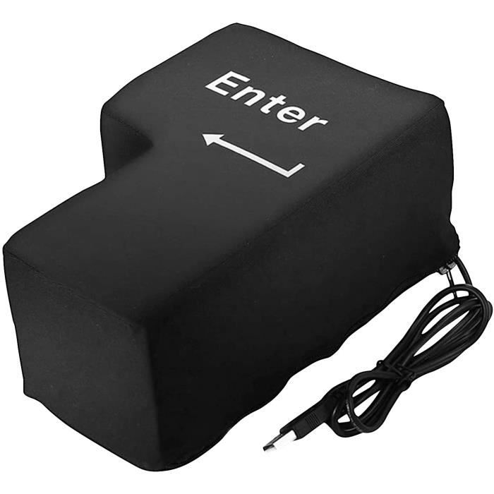 Coussin Decoratif - Limics24 - Enter Key Pillow Multi-Function Big Usb ...