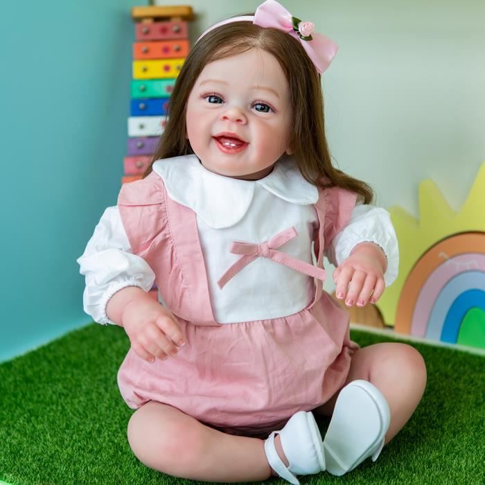 LOLI poupée YANNIK de grande taille, 60CM, poupée de, pour bébé Reborn ...