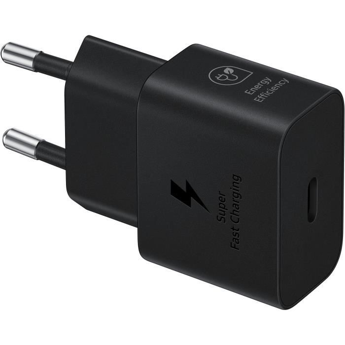 SAMSUNG Chargeur secteur RAPIDE 25W USB C sans câble noir - Cdiscount ... SAMSUNG Chargeur secteur RAPIDE 25W USB C sans câble noir - Cdiscount ...