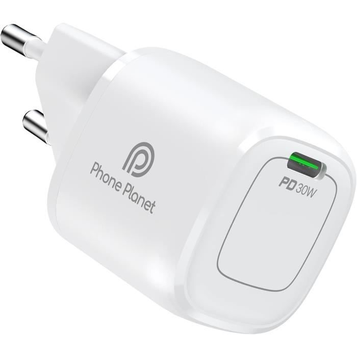 Chargeur Usb C 30W Gan Chargeur Rapide Type C Chargeur Pour Iphone ...