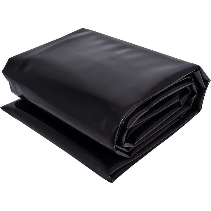 Poweka Bâche pour Bassin Jardin en PVC 3M*4M,Revêtement Bâche pour ...