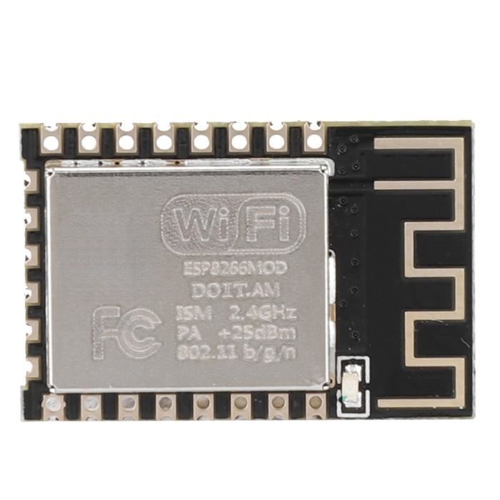 TMISHION module ESP8266 1 pièces Version ESP-12F ESP8266 Module sans fil WIFI Port série à ...