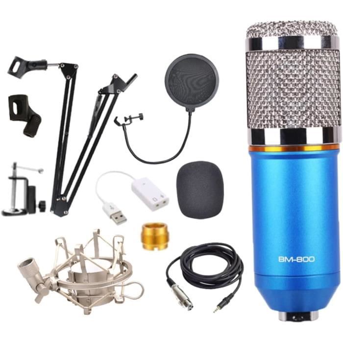Bm-800 Microphone Portable Mic Blue Mic Microphone Professionnel Micro ...