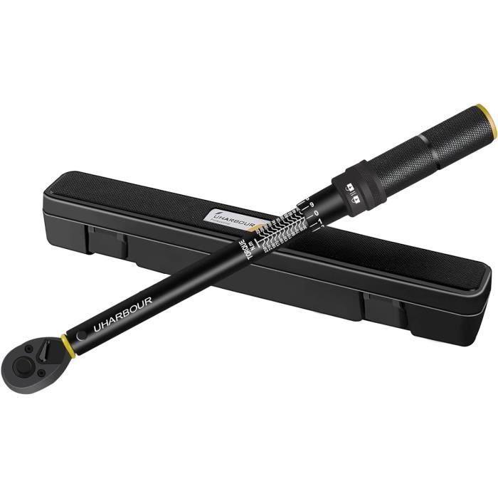 Clé Dynamométrique 1-2, Cle Dynamometrique Voiture 20-230 Nm, Réglage ...