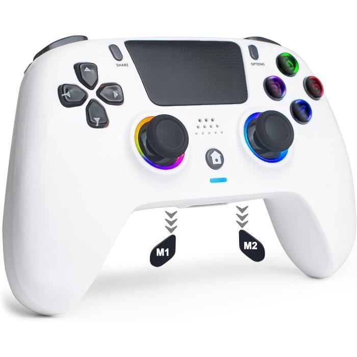 Manette Sans Fil Compatible Avec Ps4-Pro-Slim-Pc, Gamer Manette Avec ...