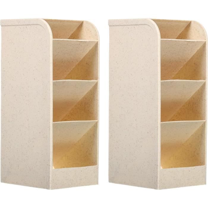 4 Compartiments Crayon Support, 2 Paquet Plastique Stylo Support Stylo ...