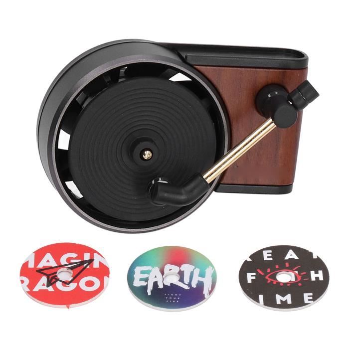 Diffuseurs de parfum pour tourne-disque rétro de voiture purificateur d ...