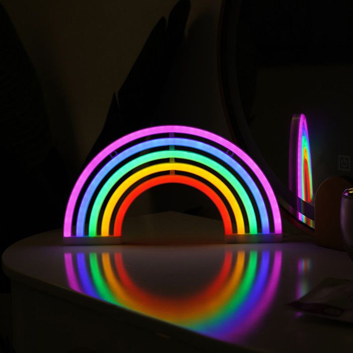 Neon Lights,Suspendus Neon Lights USB/Batterie Planète Lampe Neon Light ...