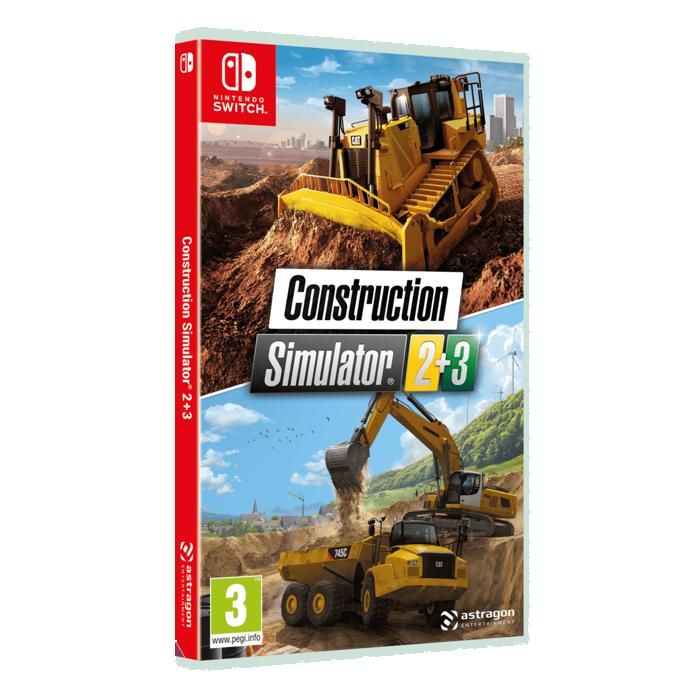 Construction Simulator 2+3 Switch - Cdiscount Jeux - Jouets