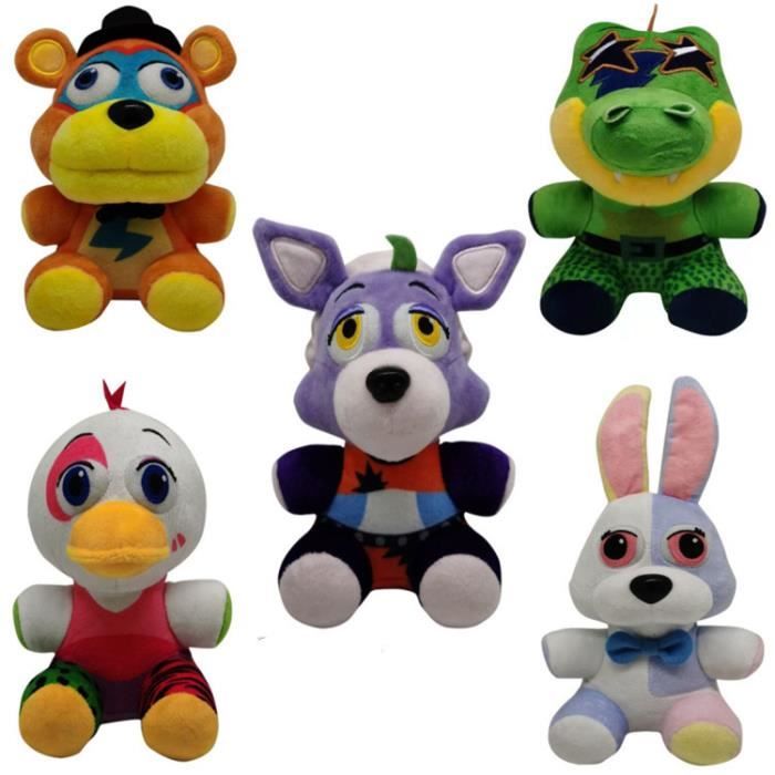 Sundrop Fnaf Safety Hole Plush Doll Coffee Fox 18cm Cadeau de poupée ...