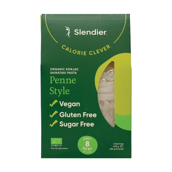 SLENDIER - Pâtes Penne Konjac Bio Sans Gluten 250 g - Cdiscount Au ...