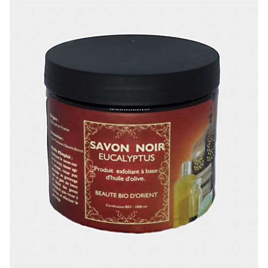 SAVON NOIR BIO - EXFOLIANT PARFUME EUCALYPTUS - Cdiscount Au quotidien