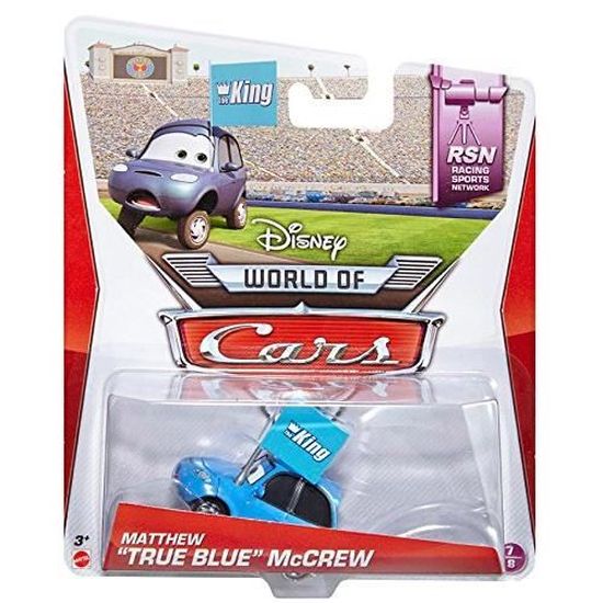 Voiture Miniature Disney Pixar Cars Matthew TRUE BLUE McCrew 7-8 ...