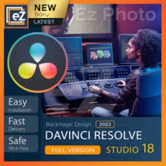 DaVinci Resolve Studio Version 18 Mac/windows activation à vie à télécharger - Cdiscount