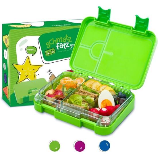 Lunch Box Enfant, Boite Repas Compartiment, Boite À Lunch Bento Colorée ...