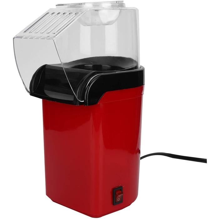 Couvercle supérieur transparent 1200w popcorn popper, machine à pop ...