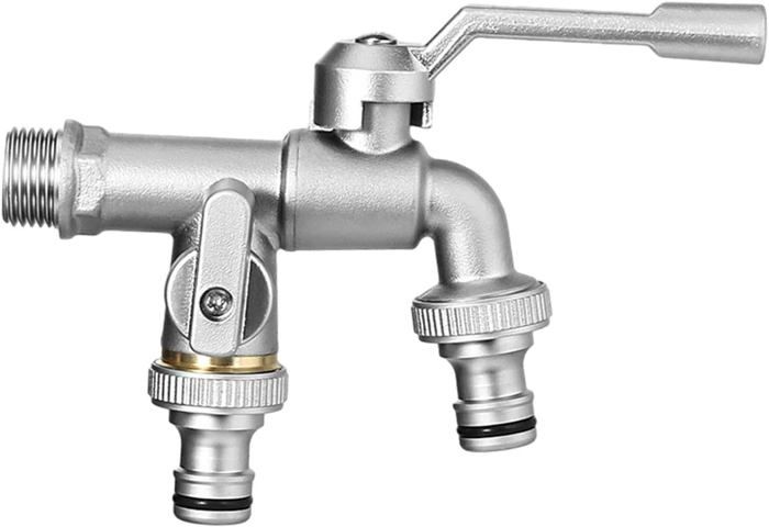 Robinet D'Eau De Jardin Extérieur, Machine À Laver, Robinet À Bille En ...