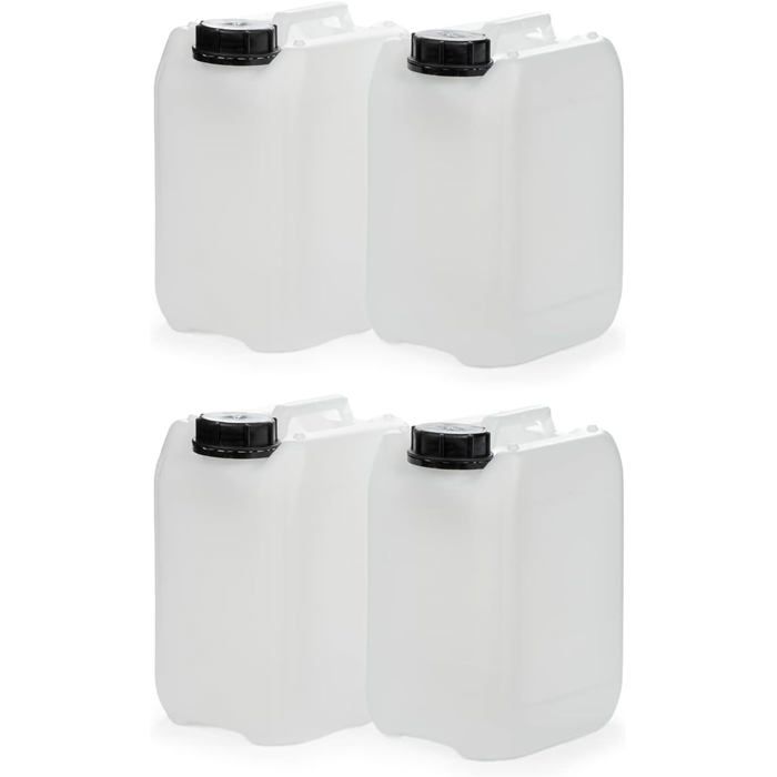 Bidons Octopus Lot de 4 de 5L - Polyéthylène Haute Densité - Usage ...