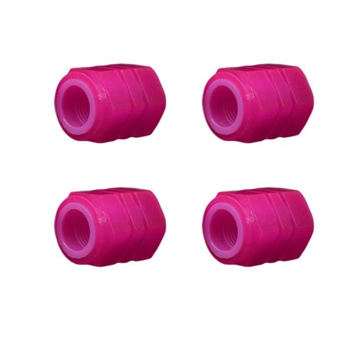 Rose 4 - Bouchons de Valve de Recyclage pour Roues de Voiture Shoous ...