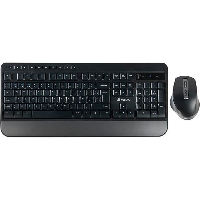 Kit Clavier et Souris sans Fil,800-1600-2400dpi,Bluetooth 4.0 ou USB ...