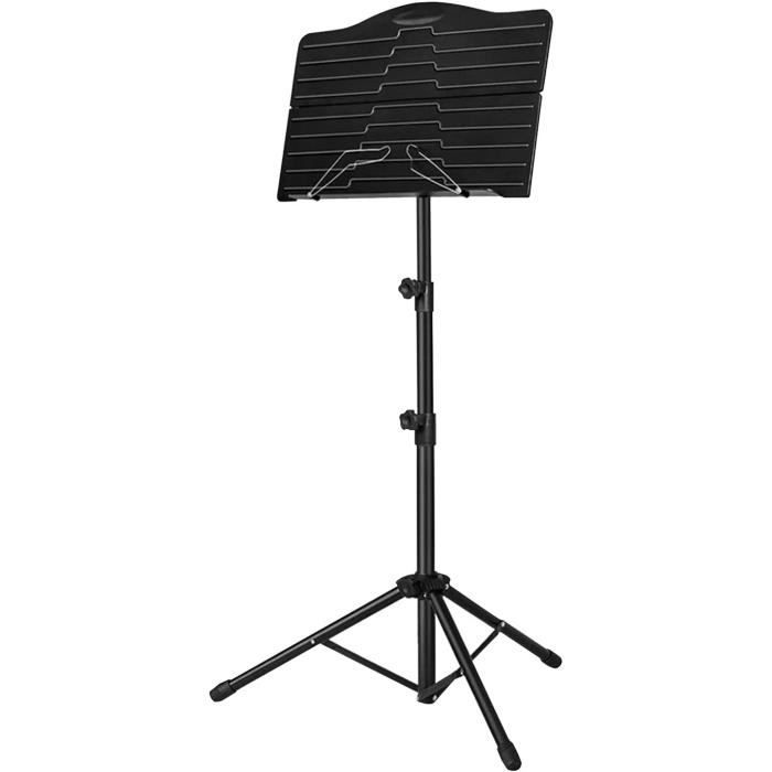 Pupitre portable pliable en métal avec clip et support pour partitions ...