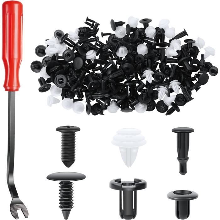 Rivet Plastique 130pcs Rivets Plastiques Fixation Protection Multi ...
