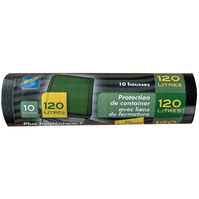 Sac poubelle containers - 120 l - Larg.55 à 56 cm - Cdiscount Au quotidien
