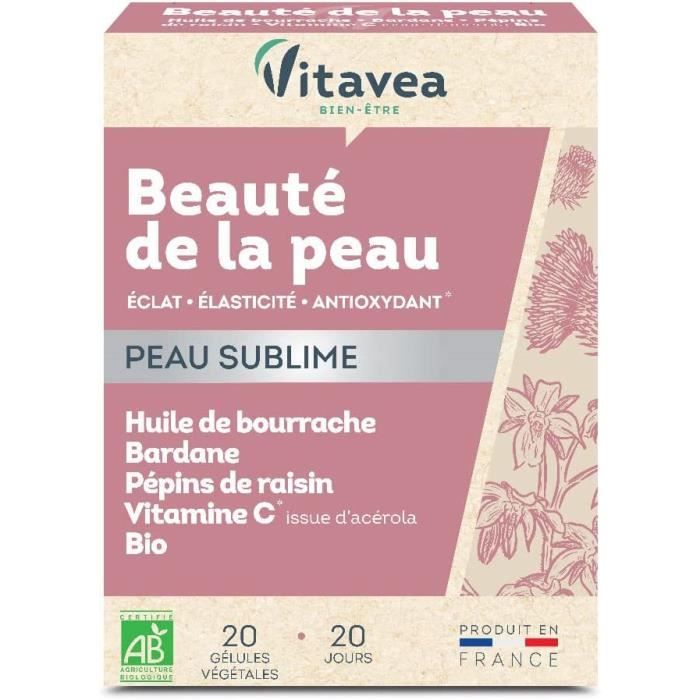 Coffret De Soin Pour La Peau - Complément Alimentaire Bio Sublime Huile ...