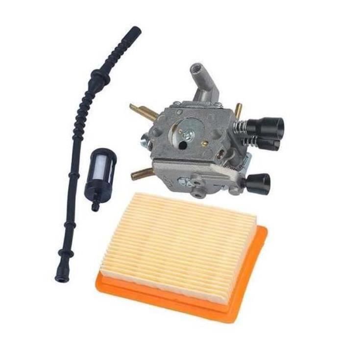 Carburateur Filtre à air Filtre à carburant Tuyau de carburant pour Coupe-bordure STIHL FS120 ...