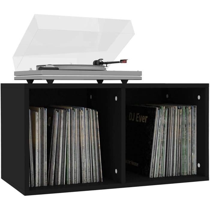 Boîte De Rangement Pour Disques Vinyle, Classeur Boîte De Rangement En ...