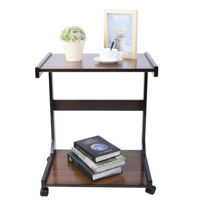 Snack Table, 19.7x14.8x24.8 'Moderne Mobile Snack Table Canapé Canapé ...