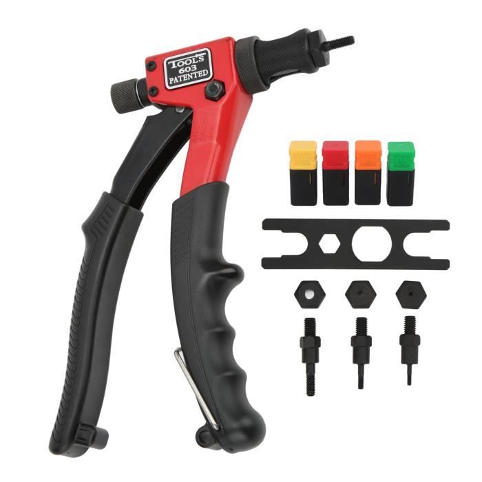 Garosa Outil d'écrou de rivet manuel Outil de rivet à main universel ...