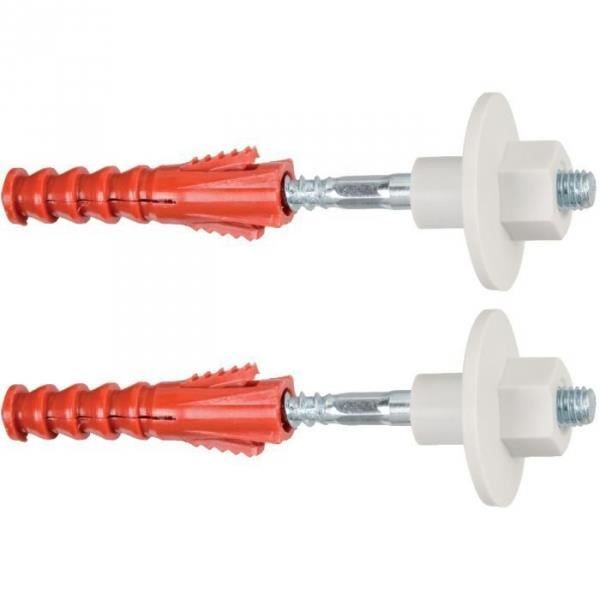 Fixation sanitaire - RAM - Cheville Ø 12 x 60 mm - Goujon acier Ø 10 x ...