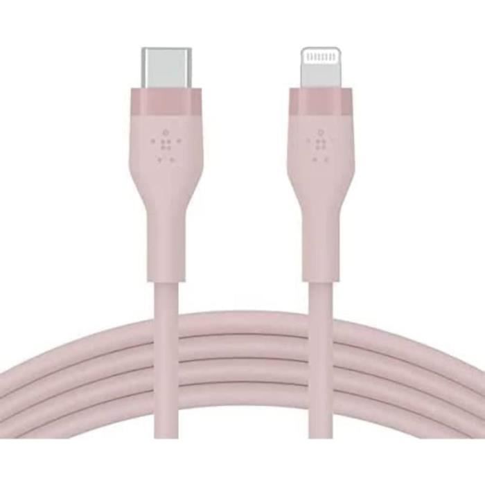 Câble Usbc Vers Lightning Boostchargeflex En Silicone (1M), Certifié ...