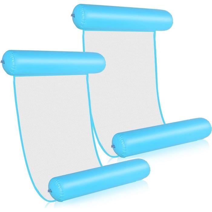 Hamac Gonflable À Eau 4 En 1 Matelas Gonflable Pour Piscine, Fauteuil ...