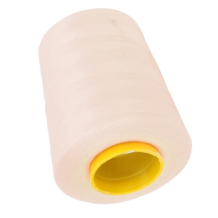 Fil à coudre - SONEW - 385 Jaune - Polyester - 8000 Yards - Mixte ...