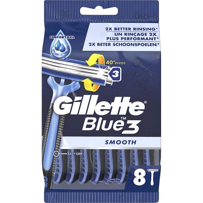 Gillette Jetable, Lot de 8 New (Lot de [552] - Cdiscount Au quotidien