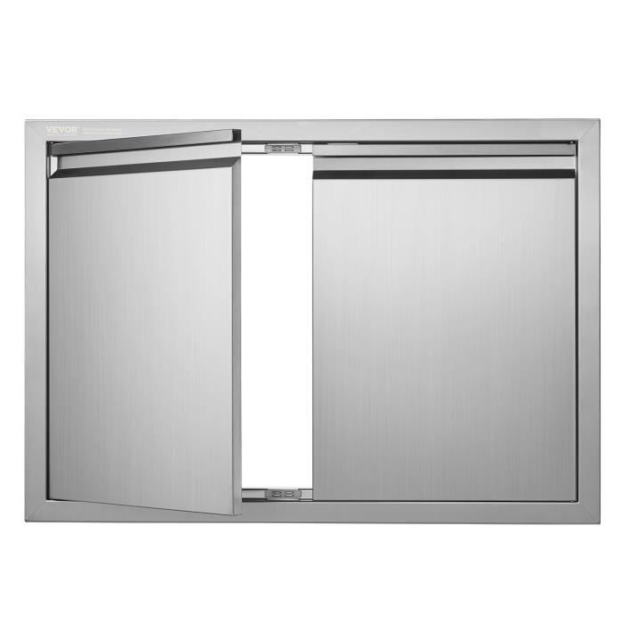 Porte inox cuisine extérieure - VEVOR - Porte d'Accès pour Cuisine ...