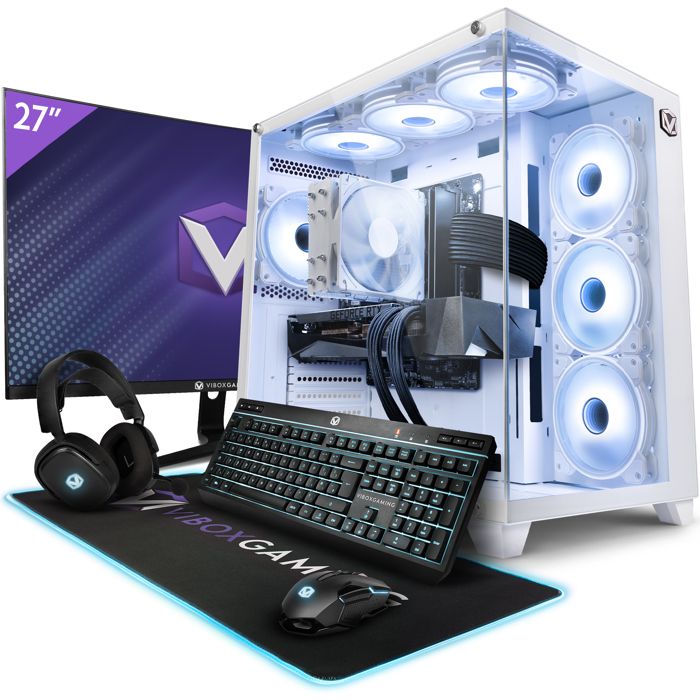 Vibox X-66 PC Gamer - 27" Écran Pack - Intel i9 14900KF - RTX 5090 32Go ...