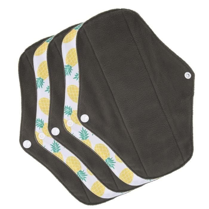 Zerodis Lavable féminins de type tampons féminins réutilisables 5 ...