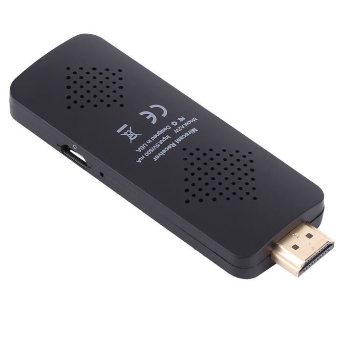 Dongle Miracast USB Sans fil USB 4K Ultra Full HD Vidéo Chansons Linux ...