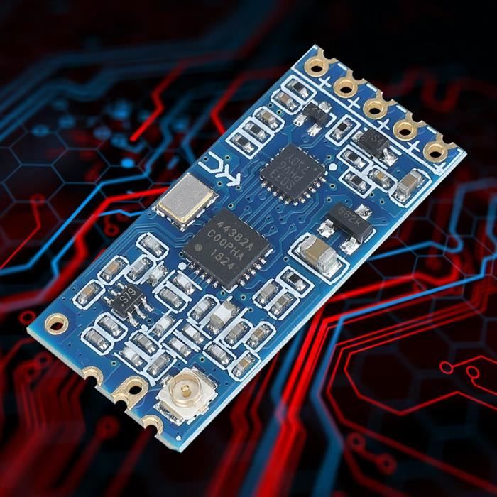 ZJCHAO Module HC-12 Module de port série sans fil HC-12 SI4463, 1 000 m ...