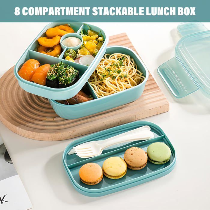 Boite Lunch Box Adulte Boîte à Bento Enfant Adulte Bento Box 1900ml ...