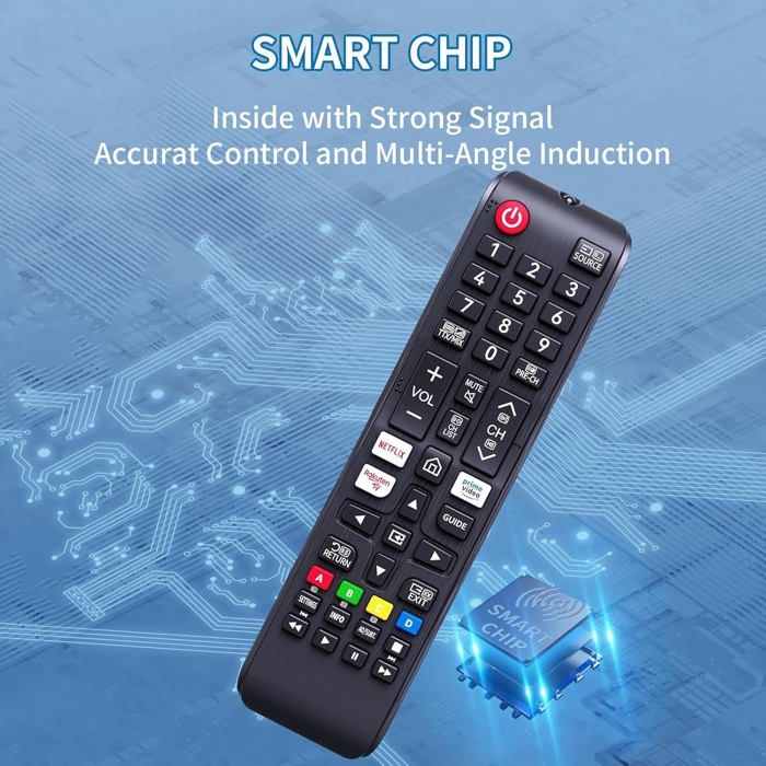 Télécommande Universelle Compatible Avec Samsung Smart Tv, Compatible ...