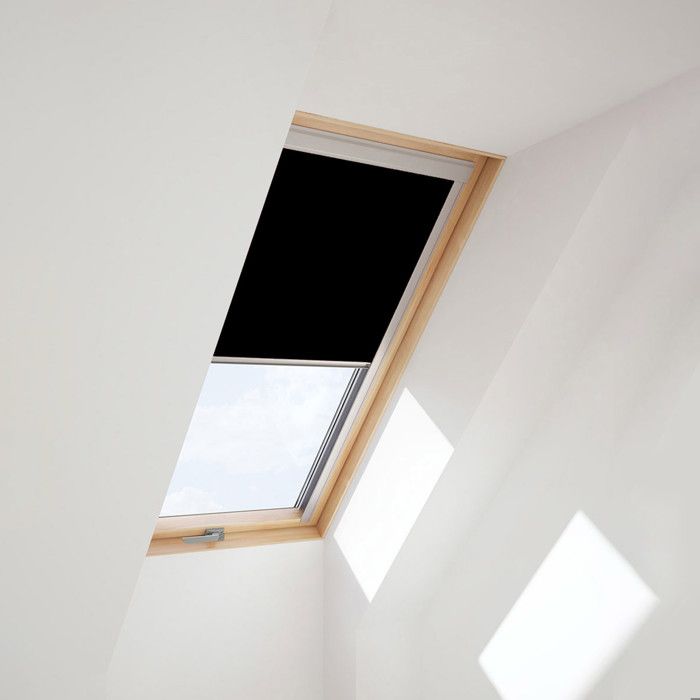 Store occultant SOLSTRO, Noir, compatible avec VELUX GGL M04, GGL 304 ...