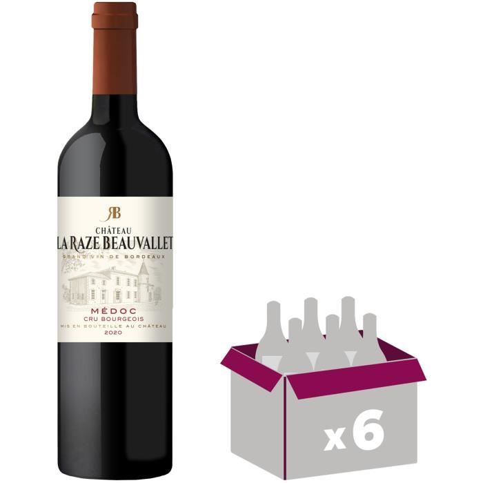 Château La Raze Beauvallet 2020 Médoc - Vin rouge de Bordeaux - La cave ...
