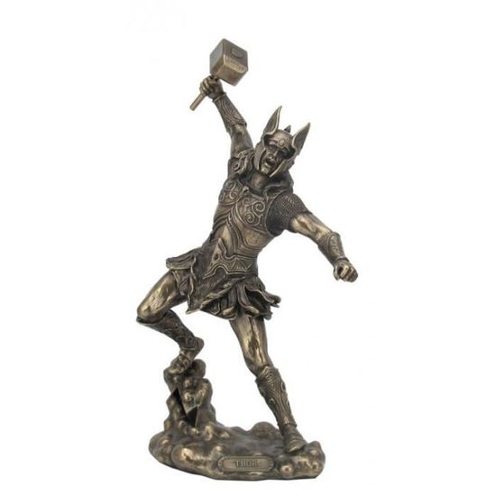 THOR BRONZE STATUE SCULPTURE - Cdiscount Maison