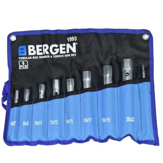 La clé métrique fort couple tubulaires Bar Set Prise de connexion 8pc 6 ...